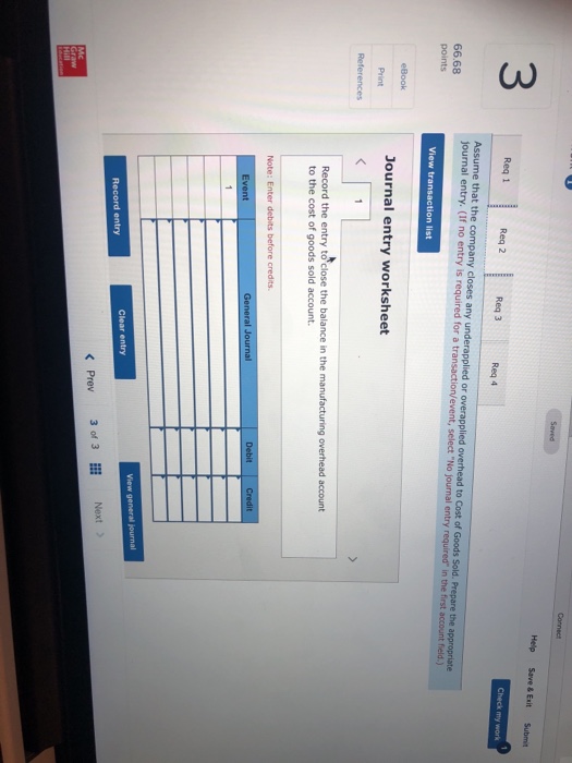 Solved Chapter 03 Homework Help Save& Exit Submit 3 Problem | Chegg.com