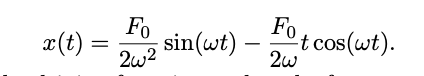 Solved Fo x(t) = sin(wt) Fot cos(wt). 2w2 2w Problem 5: | Chegg.com