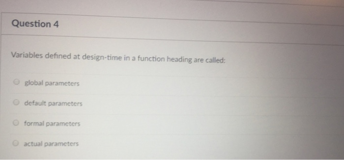 Solved Question 1 The Ctt system provides the standard | Chegg.com