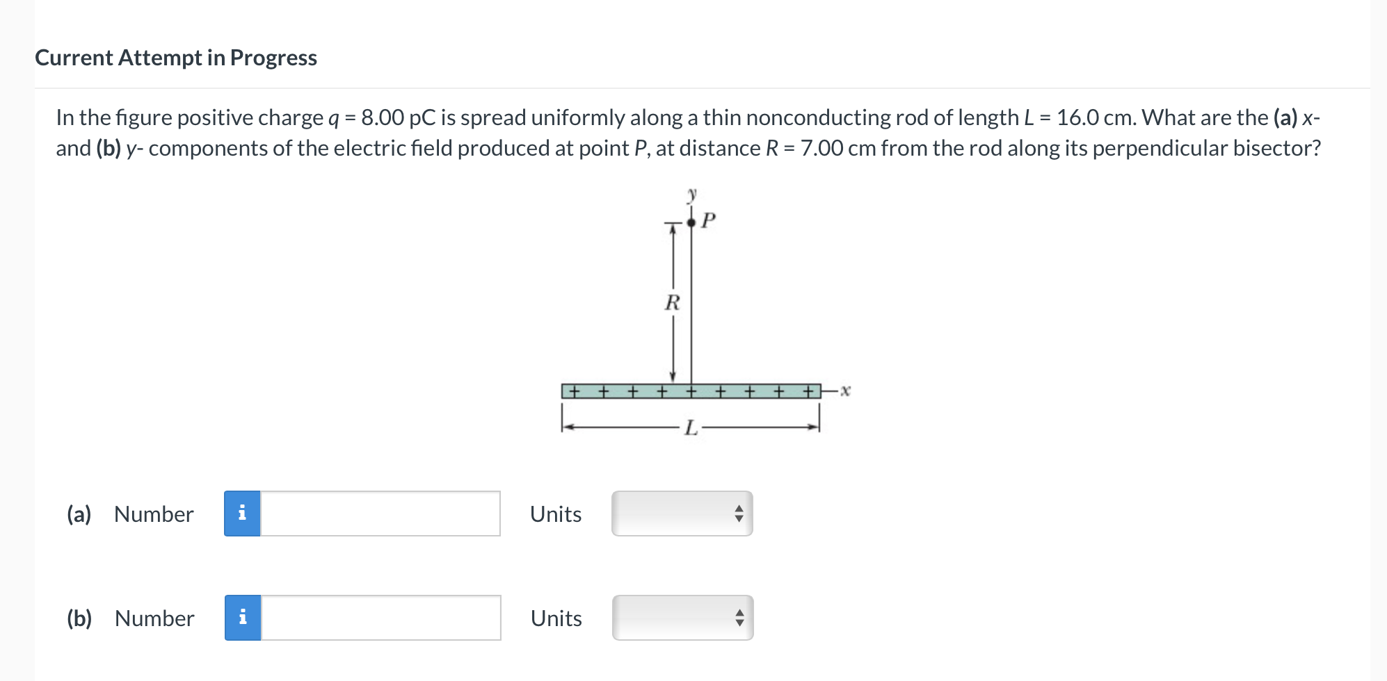 Solved Current Attempt in ProgressIn the figure positive | Chegg.com