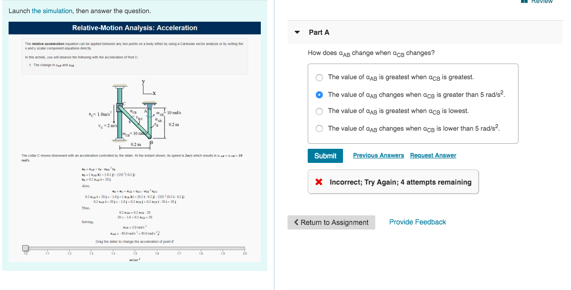 11 Review Launch the simulation, then answer the | Chegg.com