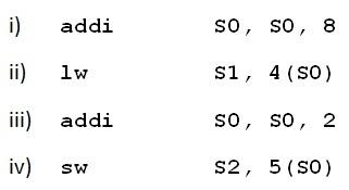 Solved Consider the MIPS assembly code sequence is shown | Chegg.com