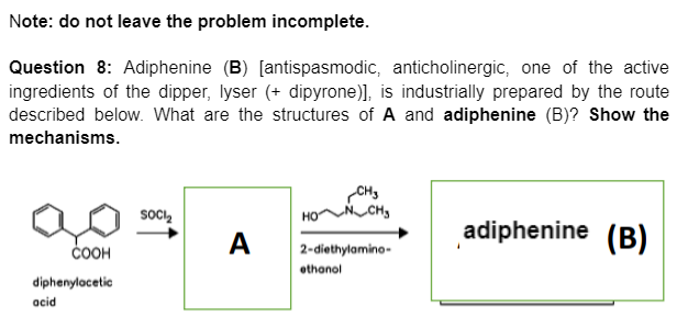 Solved Note: do not leave the problem incomplete. Question | Chegg.com