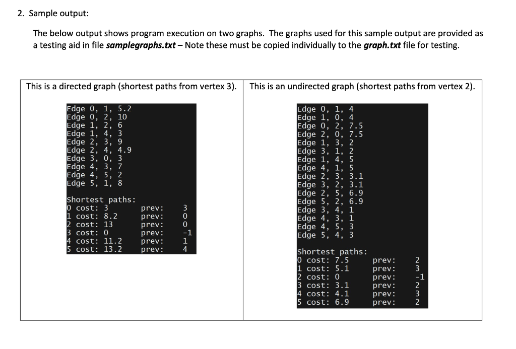 Solved #ifndef GRAPH H #define GRAPH_H #include #include | Chegg.com