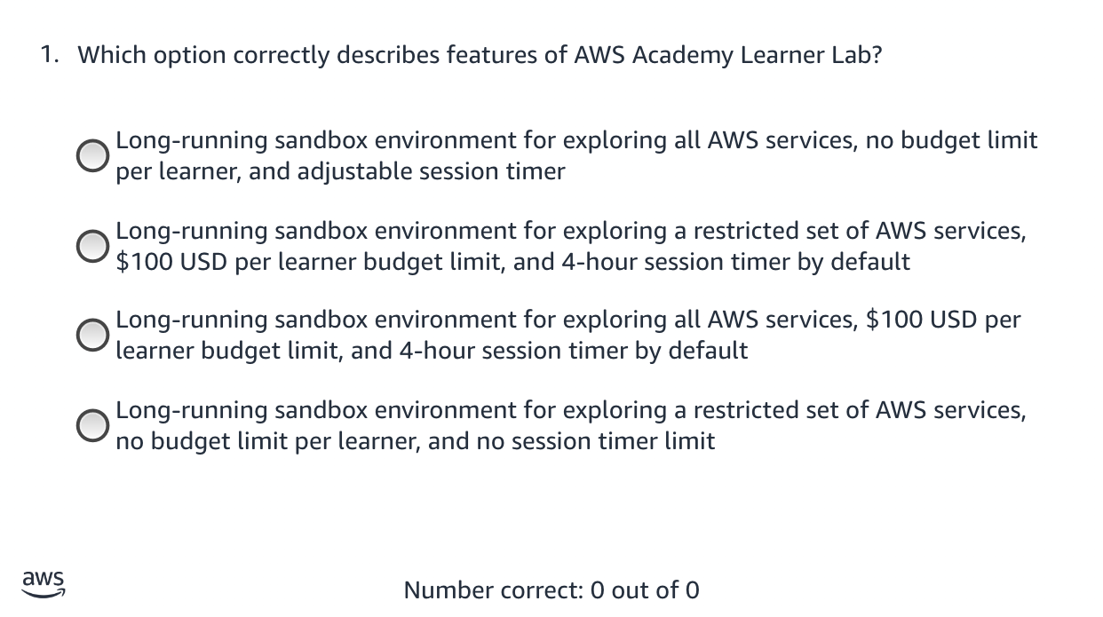 Solved Which option correctly describes features of AWS | Chegg.com