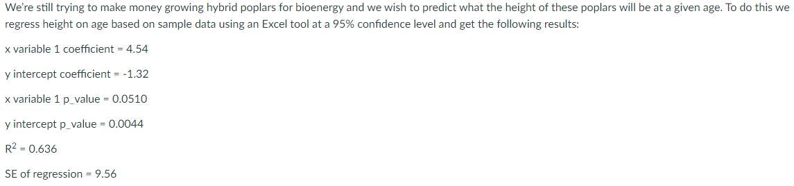 Solved Answer Below: Write the regression equality. Identify | Chegg.com