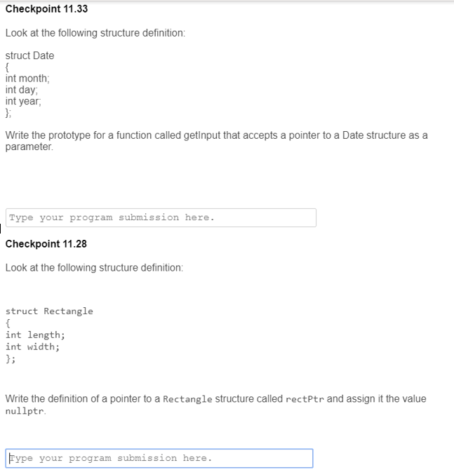 Solved Checkpoint 11.33 Look at the following structure | Chegg.com