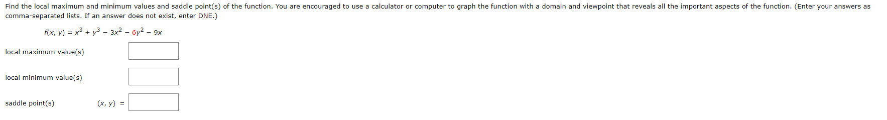 Solved comma-separated lists. If an answer does not exist, | Chegg.com
