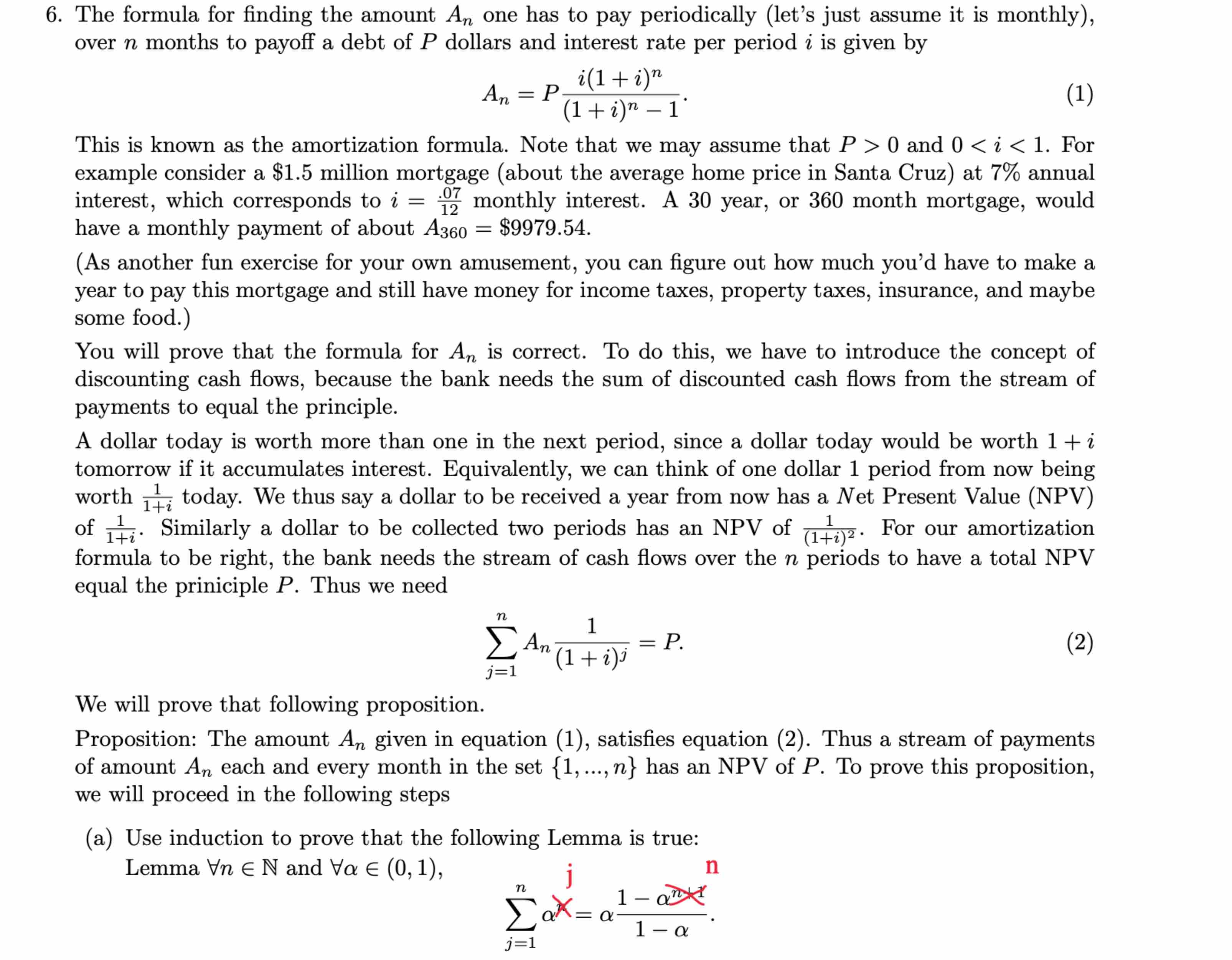Solved The formula for finding the amount An ﻿one has to pay | Chegg.com