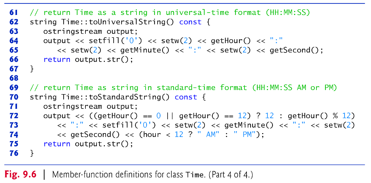 Solved 97 Enhancing Class Time Modify The Time Class Of