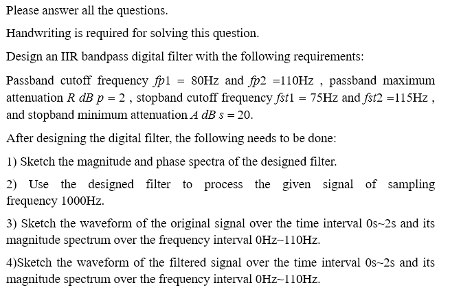 Solved Please answer all the questions.Handwriting is | Chegg.com