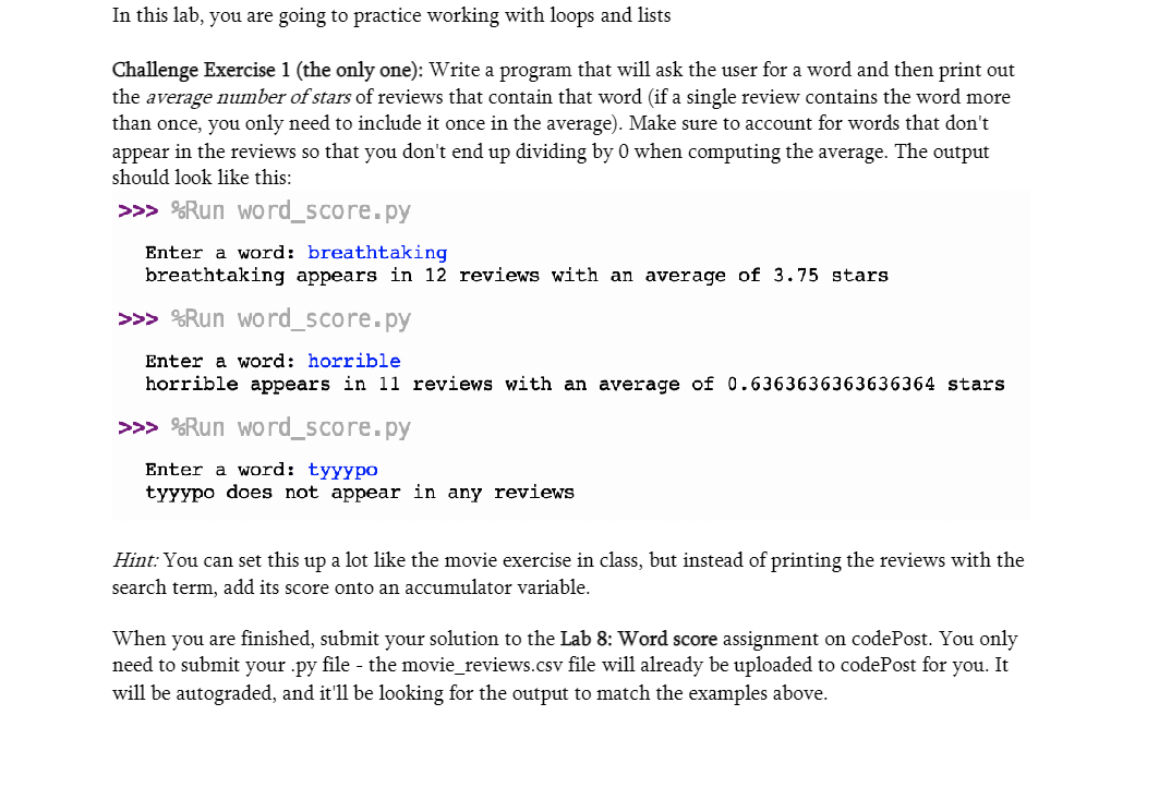 In this lab, you are going to practice working with | Chegg.com