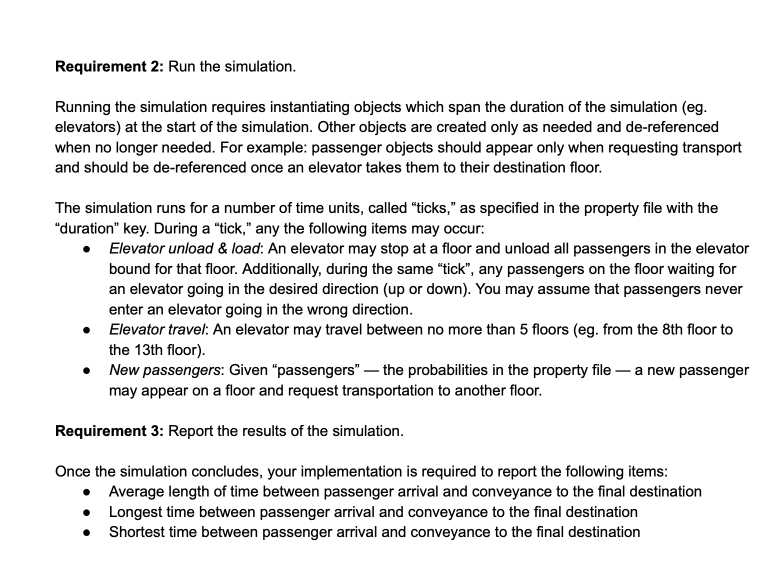 Solved There are several requirements for this assignment. | Chegg.com