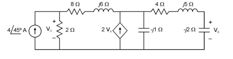 Solved Find V0 of the following circuit: | Chegg.com