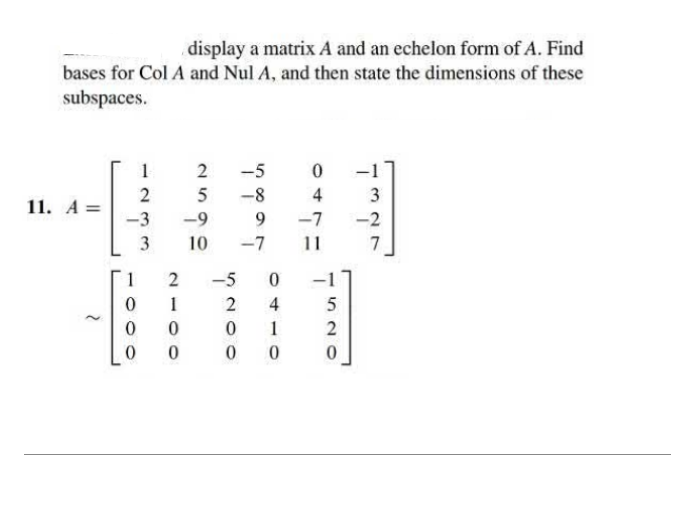 Solved 21. An m×n upper triangular matrix is one whose | Chegg.com