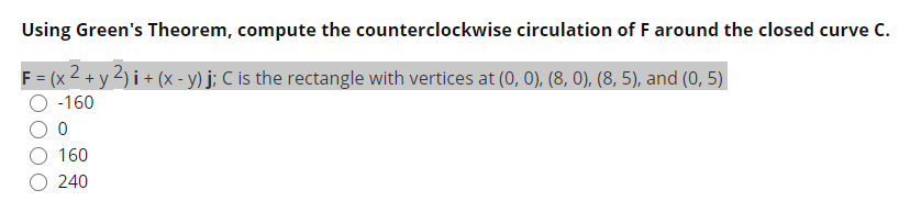 Solved Using Green's Theorem, compute the counterclockwise | Chegg.com