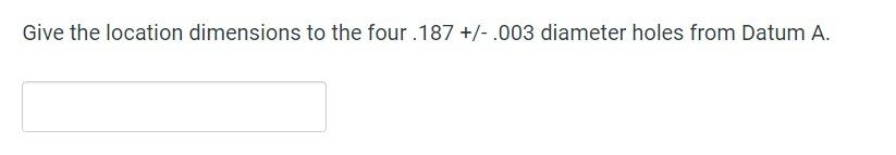 Solved Identify the datums that make up the primary datum | Chegg.com