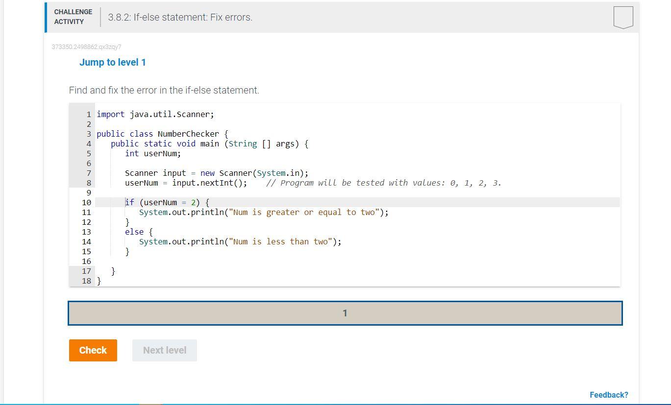 Solved CHALLENGE ACTIVITY 3.4.5: Multi-branch if-else | Chegg.com