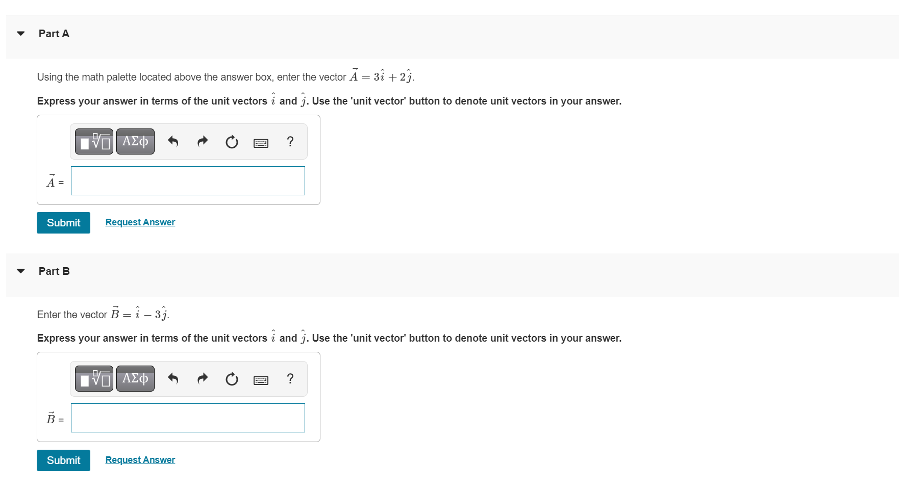 Solved Using the math palette located above the answer box, | Chegg.com