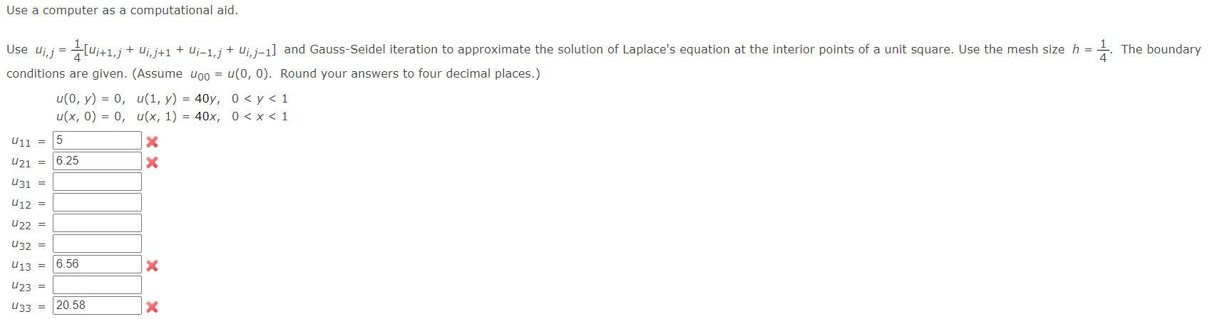 Solved Use a computer as a computational aid. Use wij 4 | Chegg.com