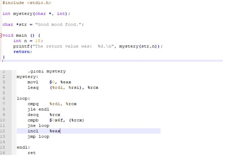Solved #include int mystery (char*, int) char *str "Good | Chegg.com