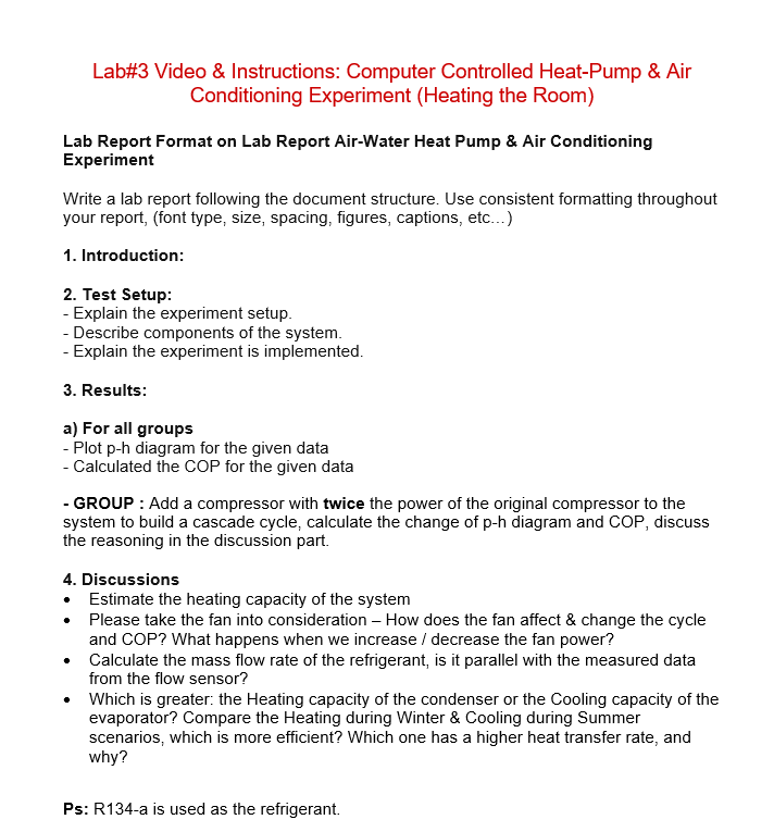Solved Lab#3 Video & Instructions: Computer Controlled | Chegg.com