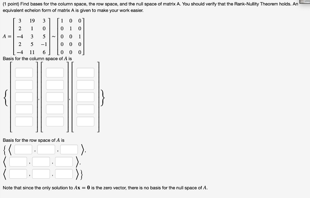Solved (1 point) a Determine if the subset of R3 consisting | Chegg.com