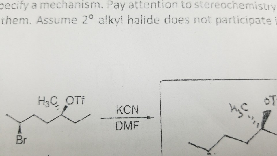 Solved please do it and explain why is it SN2? I thought it | Chegg.com
