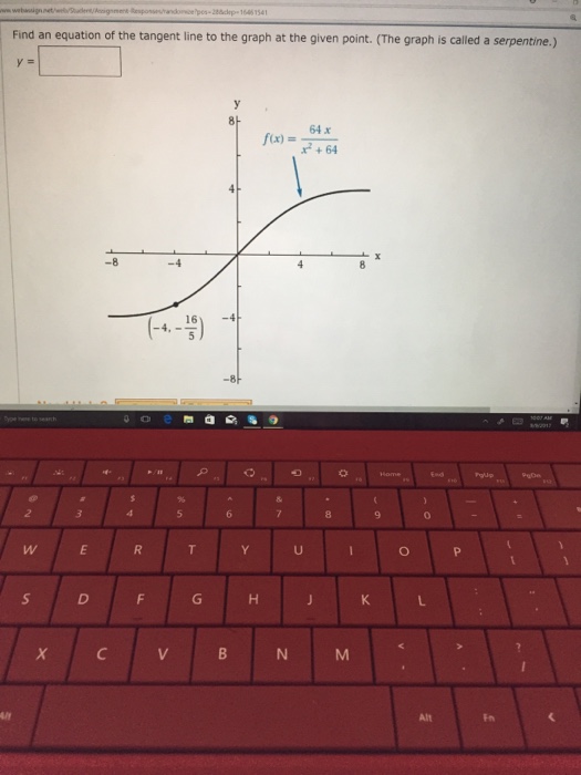 Solved Find an equation of the tangent line to the graph at | Chegg.com