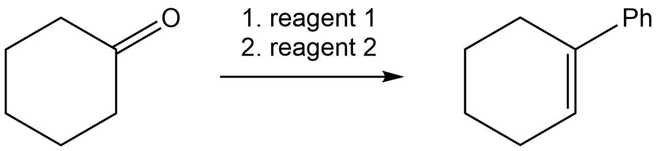 Solved Devise a two‑step synthesis of the alkene from the | Chegg.com