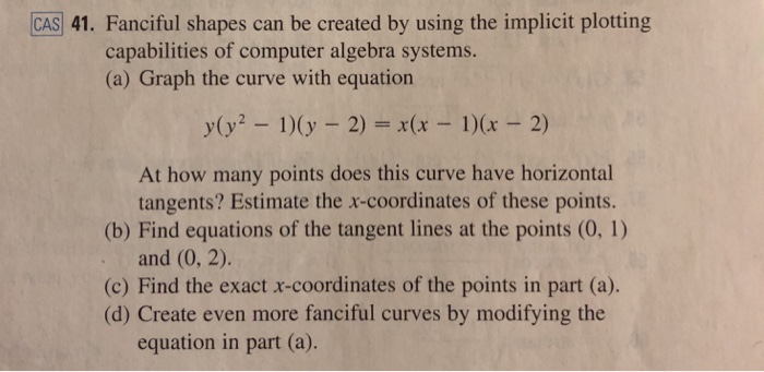 Solved CAS 41. Fanciful shapes can be created by using the | Chegg.com