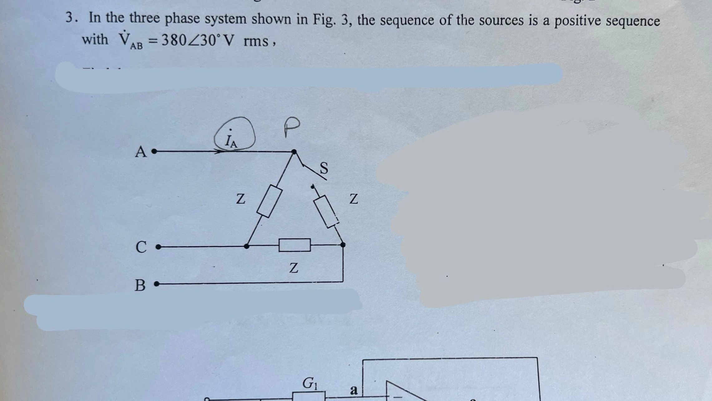 Phase Sequence Checker For Three Phase Supply Circuit Diagra