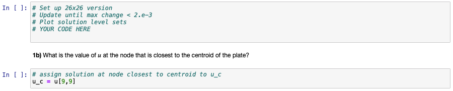 1) Using a node-by-node iterative solver, compute the | Chegg.com