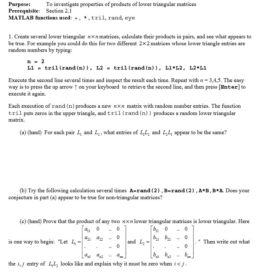 Solved NOTE: Problem (1c) ask you to prove a result about | Chegg.com