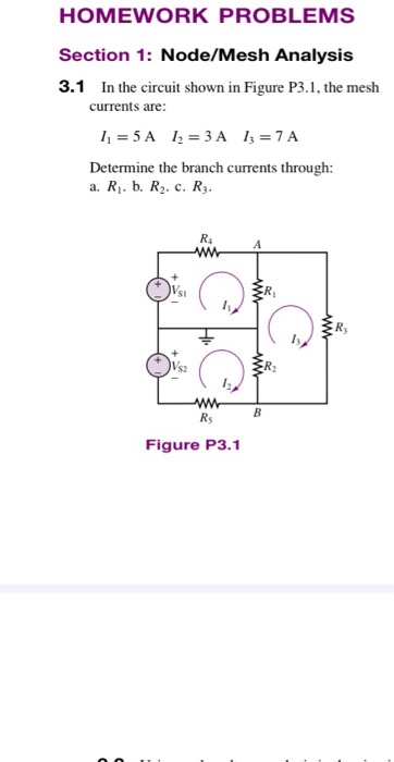 Solved 2.14 For the circuit shown in Figure P2.14: -3 V + 2 | Chegg.com