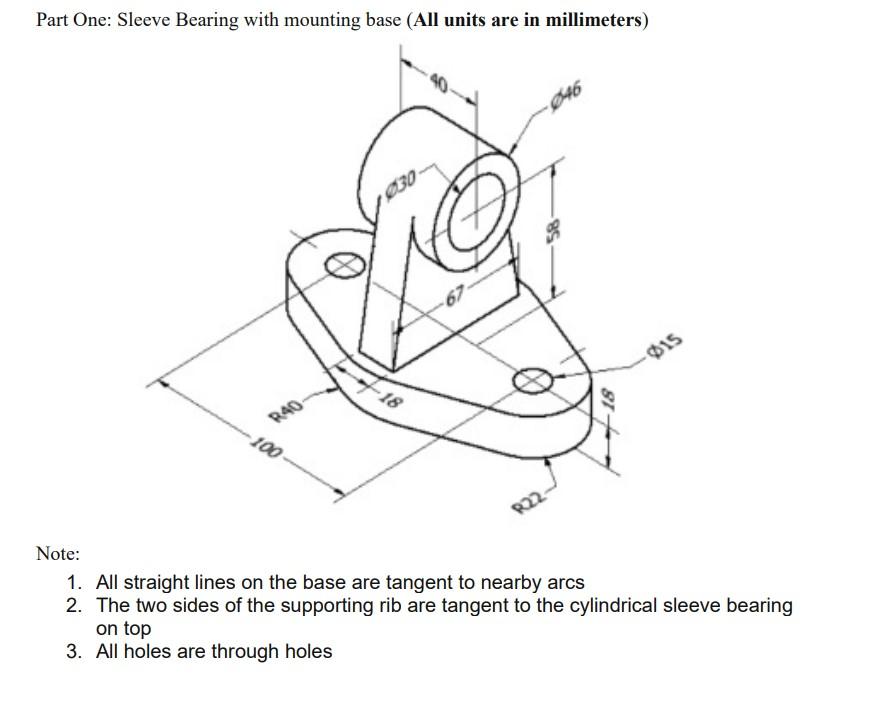 Solved I need help on my parametric design homework. Please | Chegg.com