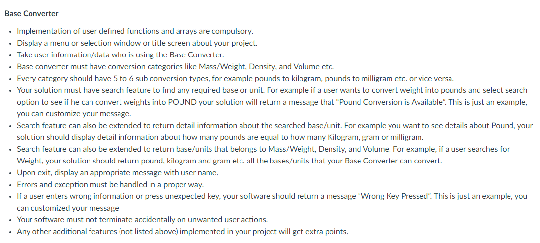 Solved This project is to be done in Java. I have my | Chegg.com