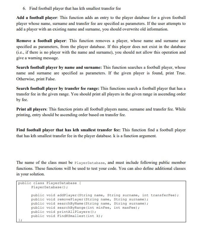Solved In this question, you are supposed to implement a | Chegg.com