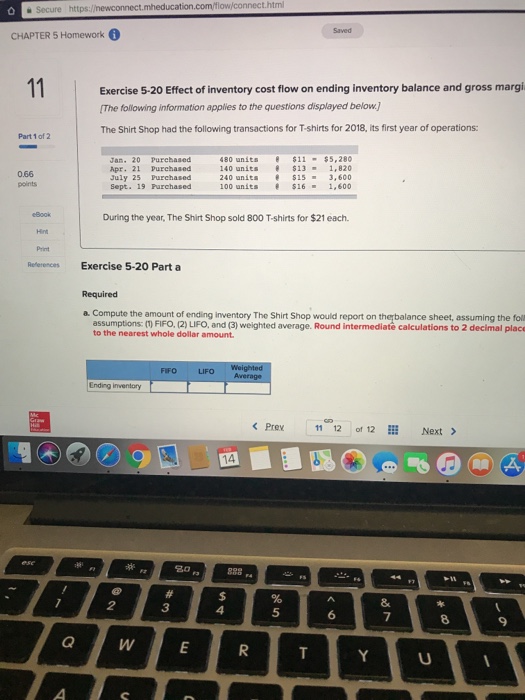 Solved Secure https://newconnect CHAPTER 5 Homework Exercise | Chegg.com