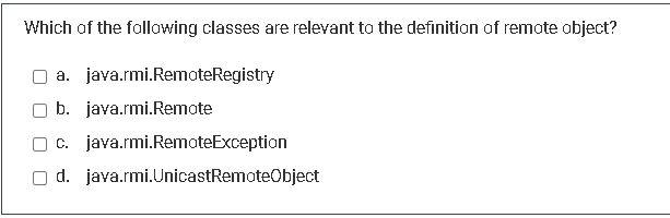 Solved Which of the following method is used to register the | Chegg.com