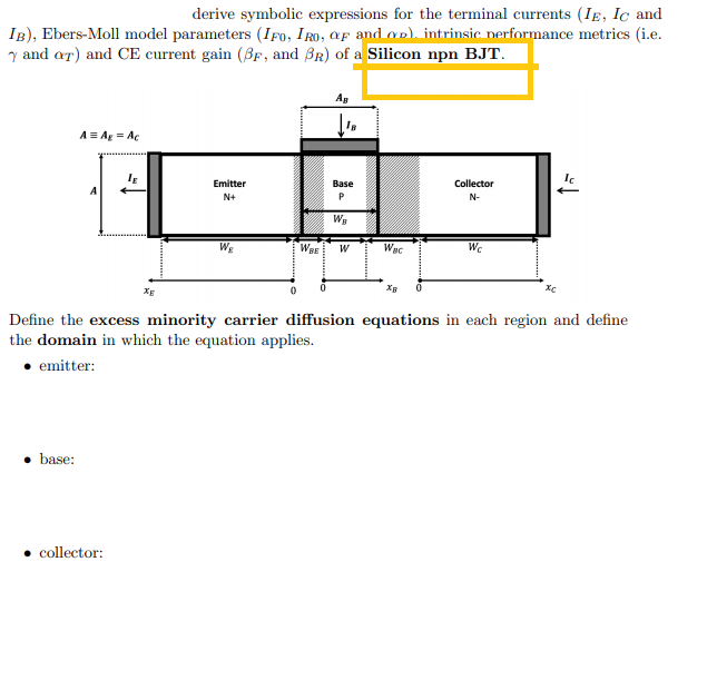Solved derive symbolic expressions for the terminal currents | Chegg.com