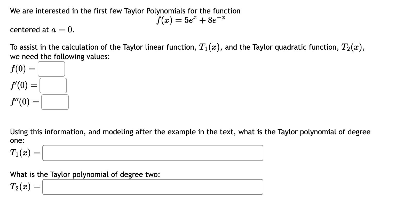 Solved f(0)=f'(0)=f''(0)=Using this information, and | Chegg.com