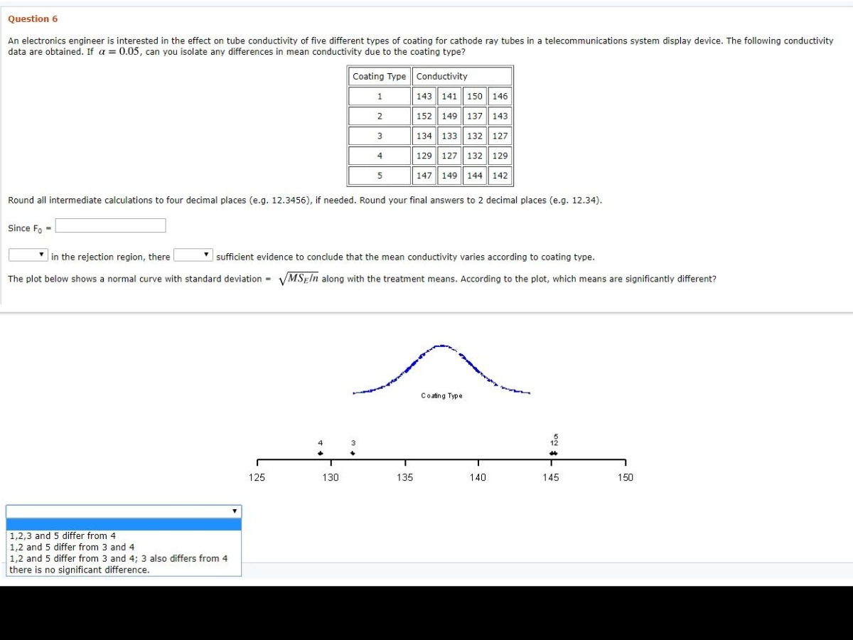 Solved Question 6 An electronics engineer is interested in | Chegg.com