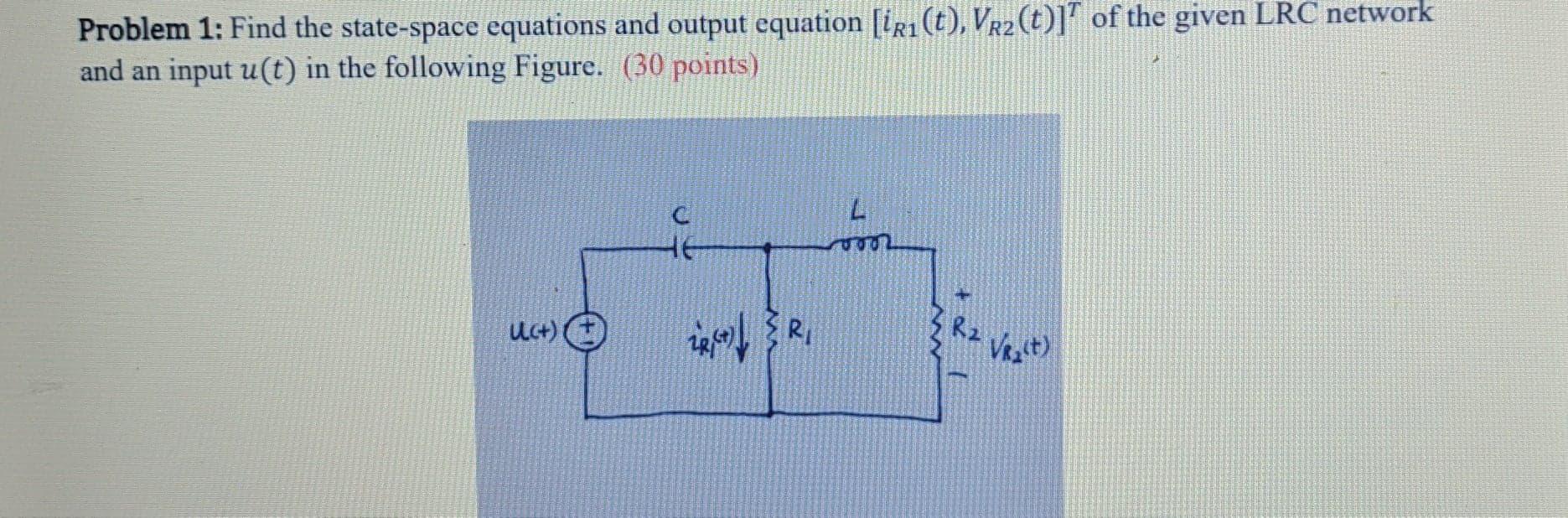 Solved Find the state-space equations and output equation | Chegg.com