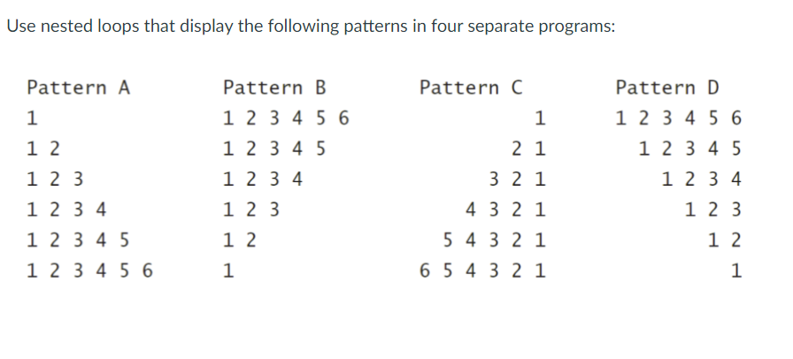 Solved do the java code on the website replit.com or eclipse | Chegg.com