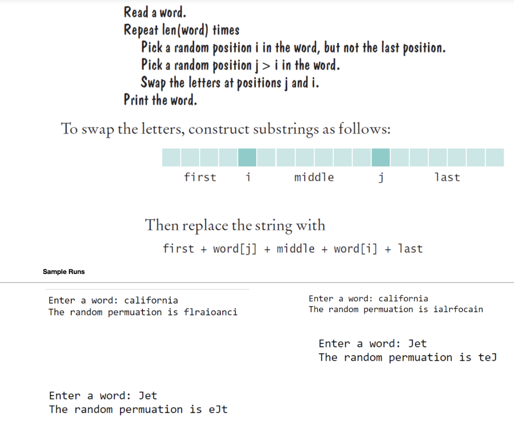 Solved important: don't use arrays and listed (in python | Chegg.com