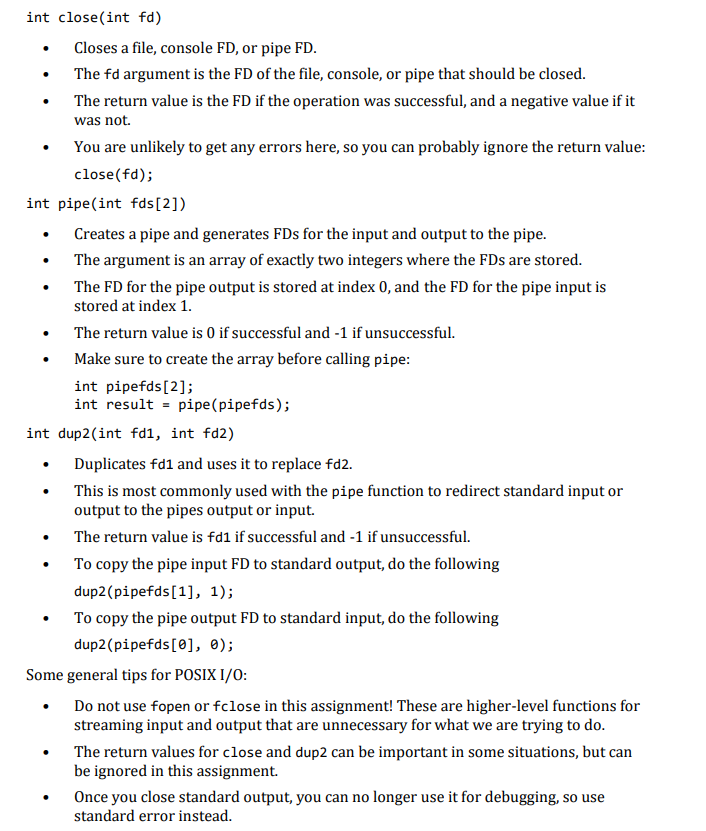 Solved I have also implemented the following functions: int | Chegg.com