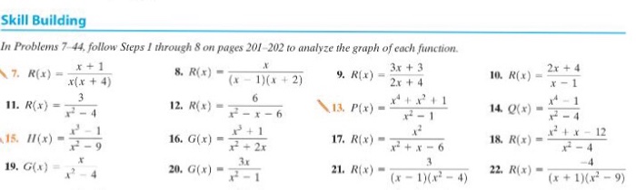 Solved Skill Building In Problems 7-44, follow Steps I | Chegg.com