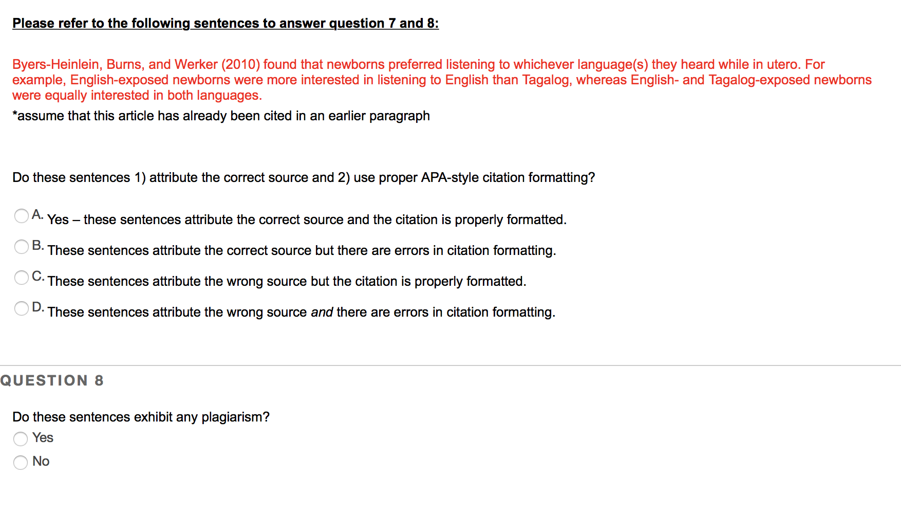 Solved Please refer to the following sentences to answer | Chegg.com