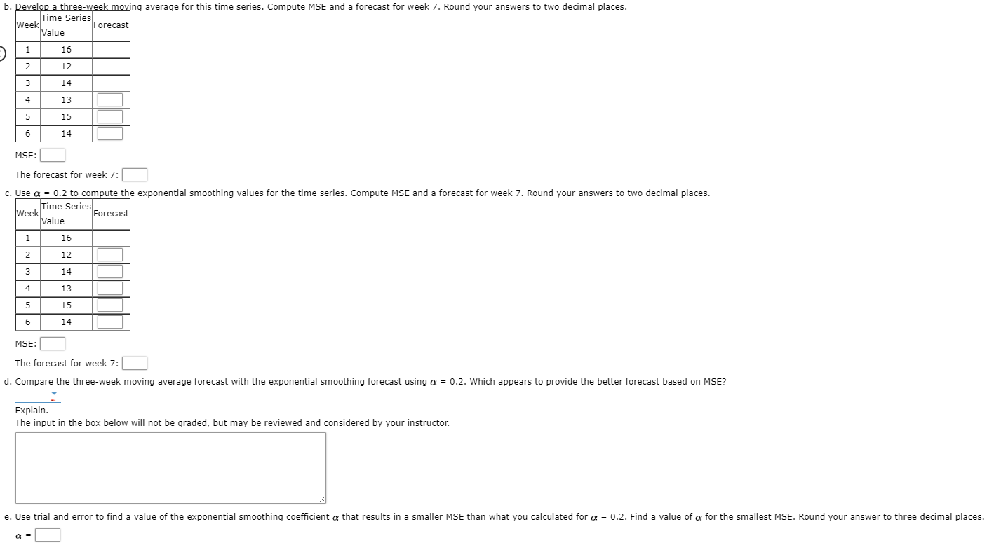 Solved Problem 15-05 (Algorithmic) Consider the following | Chegg.com